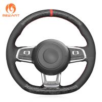 China Volkswagen Golf 7 GTI Golf R MK7 VW Polo GTI Scirocco Steering Wheel Cover for sale