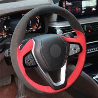 China Alcantera Steering Wheel Cover for BMW G20 G22 G30 G11 G14 G01 G05 G06 G07 G29 F40 F44 for sale