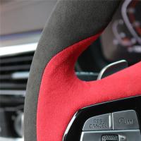 China Alcantera Steering Wheel Cover for BMW G20 G22 G30 G11 G14 G01 G05 G06 G07 G29 F40 F44 for sale