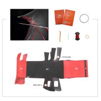 China Upgrade Your Audi A5 A7 RS5 RS7 with Red Carbon Fiber Soft Suede Steering Wheel Cover for sale