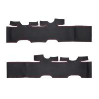 China Mercedes Benz W203 C-Class 2001-2007 4-Spoke Wheel Leather Steering Wheel Cover Black for sale