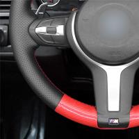 China DIY Steering Wheel Cover Carbon Fiber for BMW M Sport F20 F21 F22 F23 F46 F46 X1 F48 X2 F39 Fan Club for sale