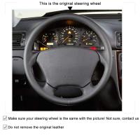 China Mercedes-Benz M-Class W163 ML230 ML270 ML320 1997-2005 Customized Steering Wheel Wrap for sale
