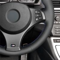 China Upgrade Your X3 E83 2005-2010 Interior with MEWANT Cow Hide Steering Wheel Cover for sale