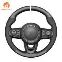 China Mini Cooper Clubman F56 JCW Countryman Black Suede Hand Stitching Steering Wheel Cover for sale