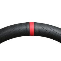 China Suede Steering Wheel Cover for Seat Leon Cupra R Leon ST Ateca FR Ibiza 2013 2014 2015 for sale
