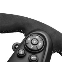 China Mini Cooper Clubman F56 JCW Countryman Black Suede Hand Stitching Steering Wheel Cover for sale