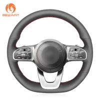 China Mercedes-Benz A250 W177 C118 W205 C257 W213 W463 W222 W167 W247 Genuine Leather Steering Wheel Cover for sale