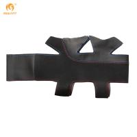 China Custom Black Suede Steering Wheel Cover for Skoda Octavia Superb Fabia Yeti 2009-2013 for sale