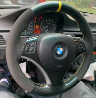 China Steering Wheel Cover for BMW E90 E91 E92 E93 E87 E81 E82 E88 X1 E84 M3 325i Browness for sale