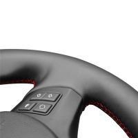 China Soft Hand Stitching Suede Leather Steering Wheel Cover for BMW 1 Series 3 Series E82 E87 E88 E90 LCI M3 E92 E92 125i 325i 335i for sale