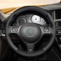 China BMW E36 Car Steering Wheel Cover for 1999-2003 Sport E46 E39 M3 M5 330i 330Ci Speed 6 for sale