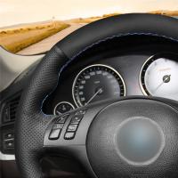 China BMW E36 Car Steering Wheel Cover for 1999-2003 Sport E46 E39 M3 M5 330i 330Ci Speed 6 for sale