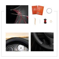 China BMW E36 Car Steering Wheel Cover for 1999-2003 Sport E46 E39 M3 M5 330i 330Ci Speed 6 for sale