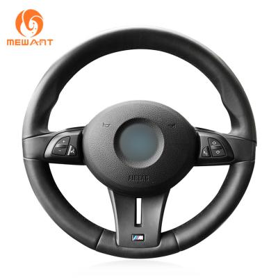 China Custom Steering Wheel Cover for BMW Z4 2007-2019 DIY Hand Stitch Car Accessories Gift for sale