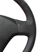 China Customized Hand Stitching Car Steering Wheel Covers for Volkswagen VW JETTA 2006-2010 for sale
