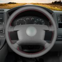 China Easy to Install Car Steering Wheel Covers for Volkswagen Caddy 2003-2006 Caravelle T5 for sale