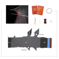 China 3-Spoke Wheel Custom Hand Stitching Suede Leather Steering Cover for BMW F07 F12 F13 for sale