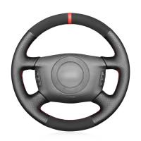 China Comfortable PU Leather Steering Wheel Cover for Audi A4 A6 A8 L Allroad 1998-2005 for sale