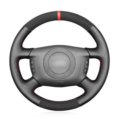 China Comfortable PU Leather Steering Wheel Cover for Audi A4 A6 A8 L Allroad 1998-2005 for sale