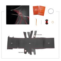 China Mini R50 R52 R53 LCI Hatchback Convertible Hand Stitched Leather Steering Wheel Cover for sale