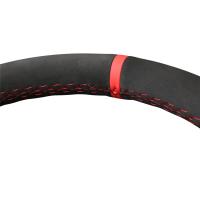China Hand Sewing Soft Suede Steering Wheel Cover for Audi A3 8P Sportback A4 B8 Avant A5 A8 Q5 Q7 S4 S5 S6 S8 RS4 for sale
