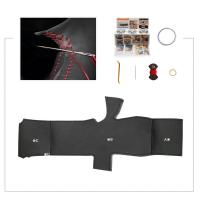China Skoda Octavia Fabia Rapid Spaceback Colorful 3-Spoke Wheel Interior Car Accessories for sale