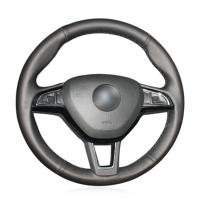 China Skoda Octavia Fabia Rapid Spaceback Colorful 3-Spoke Wheel Interior Car Accessories for sale