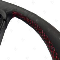 China Custom Steering Wheel Cover for Mercedes Benz E-Class W211 E230 E280 E350 CLS-Class CLS350 CLS500 for sale