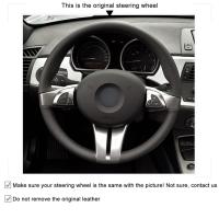 China BMW Z4 E85 Roadster E86 Coupe 2003-2008 3-Spoke Wheel Cover with DIY Hand Sewing for sale