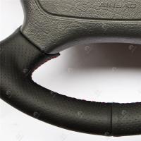 China Hand Sewing Steering Wheel Cover for Mercedes Benz E-Class W210 E 200 240 280 320 1995-2002 W140 S320 350 420 for sale