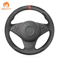 China BMW 525i 530i 540i 545i 550i 650i E60 E61 Touring E63 E64 M Sport M5 M6 Suede Steering Wheel Cover for sale