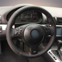 China PU Leather Car Steering Wheel Cover for BMW M3 E36 E46 E90 E92 E93 F80 M4 F82 F83 F10 for sale
