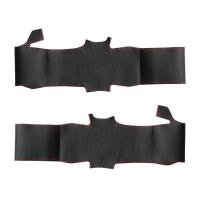 China Custom Leather Steering Wheel Cover Kit for Seat Leon Mk2 2006 2007 2008 Ibiza 6L 2007 for sale
