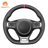 China Hand Stitched Custom Steering Wheel Cover for Kia Sportage K5 GT Line 2021 2022 2023 for sale