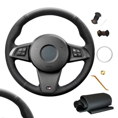 China Custom Steering Wheel Cover for BMW Z4 E89 2009 2010 2011 2012 2013 2014 2015 2016 for sale