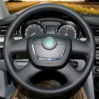 China PU Steering Wheel Cover for Skoda Octavia a5 2012 2013 Yeti 2009 2010 2011 2012 2013 for sale
