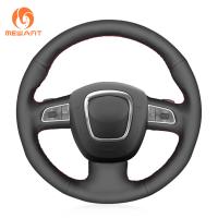 China Nappa Leather Steering Wheel Cover for Audi A3 8P A4 B8 A5 A8 Q5 Q7 RS4 S4 S5 S6 S8 for sale