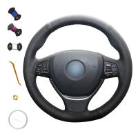 China BMW 5 Series F07 F10 F11 F18 and 6 Series F06 F12 F13 Steering Wheel Cover with Design for sale