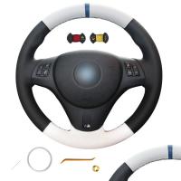 China Hand Sewing Installation Method Steering Wheel Cover for BMW 1 Series E81 E82 E87 E88 for sale