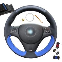 China Hand Sewing Installation Method Steering Wheel Cover for BMW 1 Series E81 E82 E87 E88 for sale