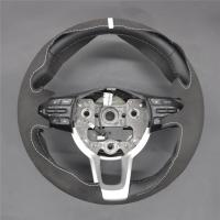 China Red Thread Custom Steering Wheel Cover for Kia Rio K2 Rio5 Picanto Morning 2017 2018 2019 for sale