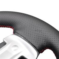 China Hand-Sewn Car Accessories Steering Wheel Cover for Kia Optima 2021 2022 GT GT-Line for sale