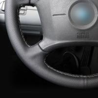 China Hand Sewing Leather Steering Wheel Cover for BMW 3 Series E36 E46 and 5 Series E39 End for sale