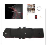 China Soft Suede Steering Wheel Cover for BMW F12 F13 M6 F33 F30 M Sport 2013-2017 3-Spoke Wheel for sale