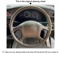 China Get a Grip on Your Nissan Patrol GU 2000 with Mewant Vegan Suede Steering Wheel Cover for sale