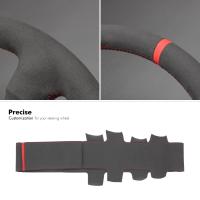 China Get a Grip on Your Nissan Patrol GU 2000 with Mewant Vegan Suede Steering Wheel Cover for sale