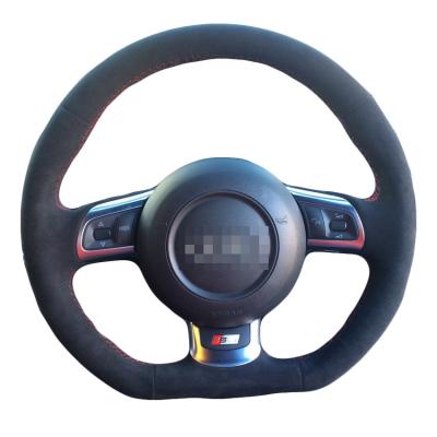 China 3-Spoke Wheel Cover for Audi A3 8P S3 R8 GT TT TTS RS Spyder 2008-2015 Hand Stitching for sale
