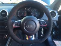 China 3-Spoke Wheel Cover for Audi A3 8P S3 R8 GT TT TTS RS Spyder 2008-2015 Hand Stitching for sale