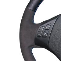 China Leather Steering Wheel Cover for BMW E90 320 318i 320i 325i 330i 320d X1 328xi 2007 for sale